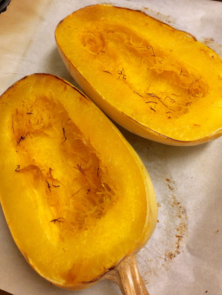 Spaghetti Squash Boats (Low-Glycemic) - Plants for PCOS