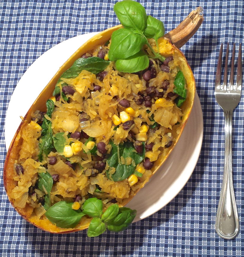 Spaghetti Squash Boats (Low-Glycemic) - Plants for PCOS